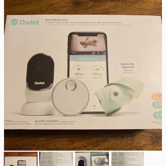 Other | Owlet Smart Sock And Camera Combo New | Poshmark